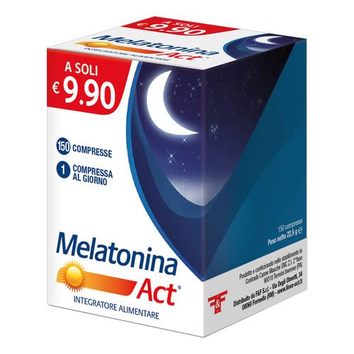 MELATONINA ACT 1MG 150CPR - Farmace